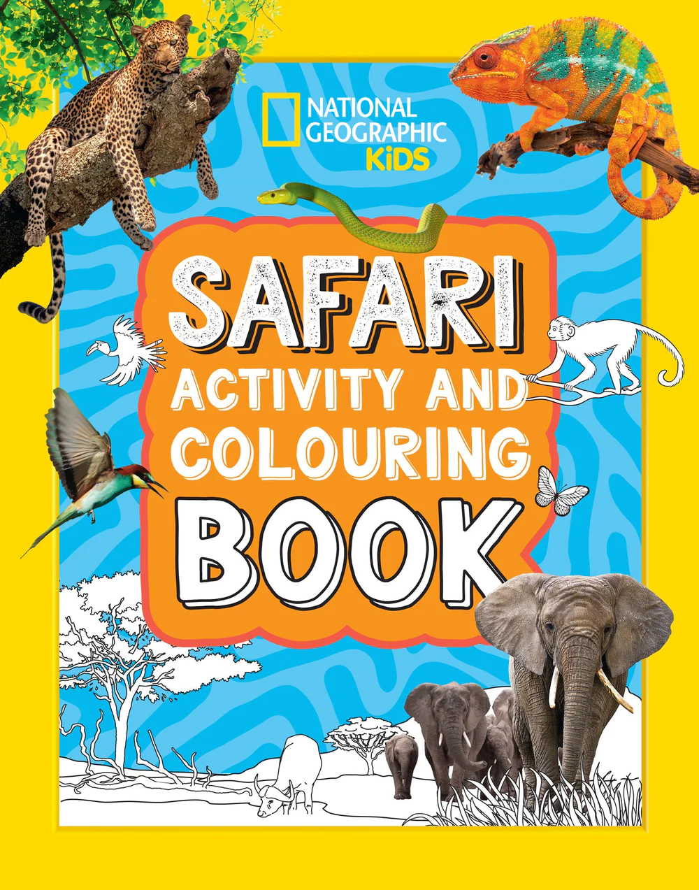 National Geographic Kids - Safari Activity and Colouring Book - Nat Geo ...