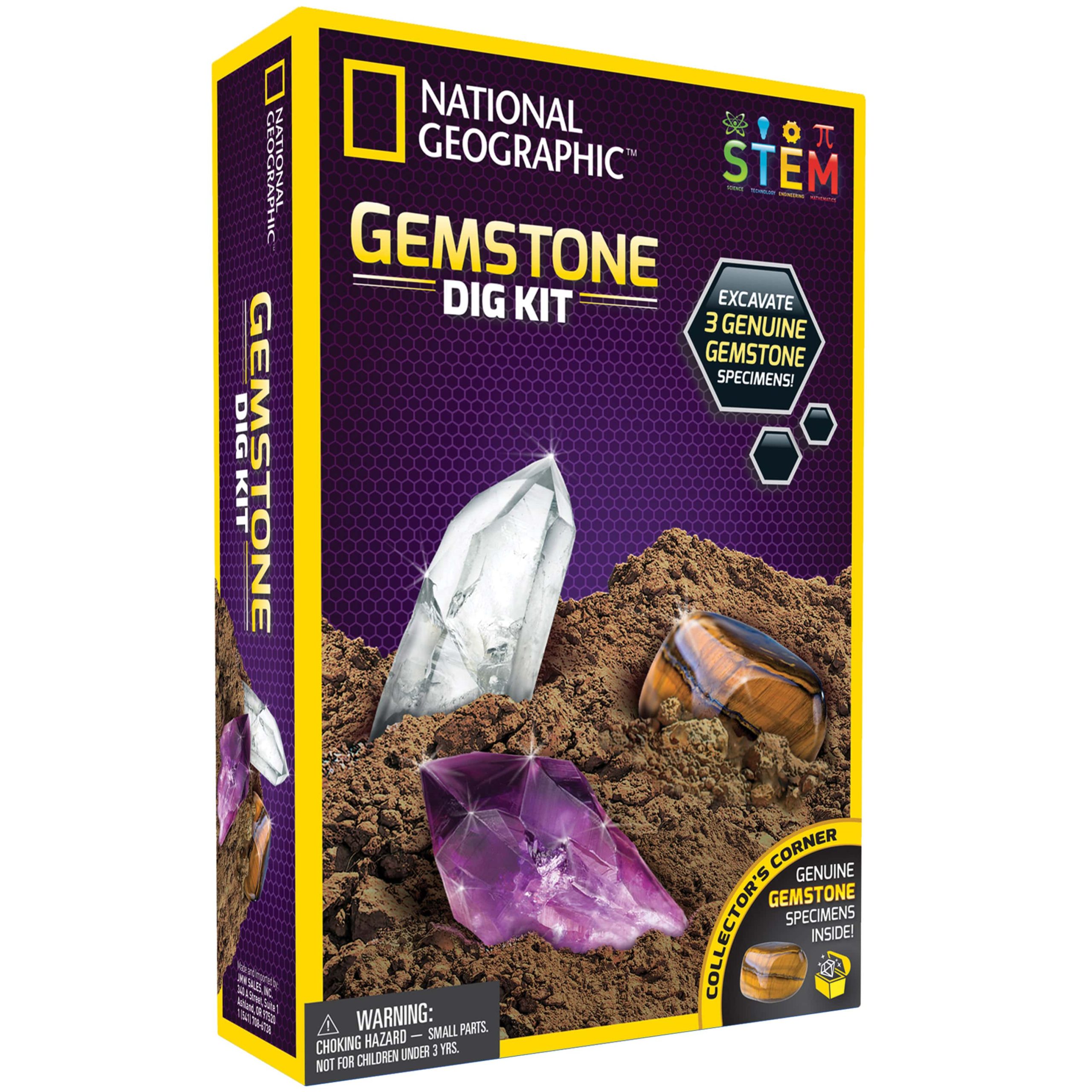 National Geographic Gemstone Dig Kit - Nat Geo Kids Shop