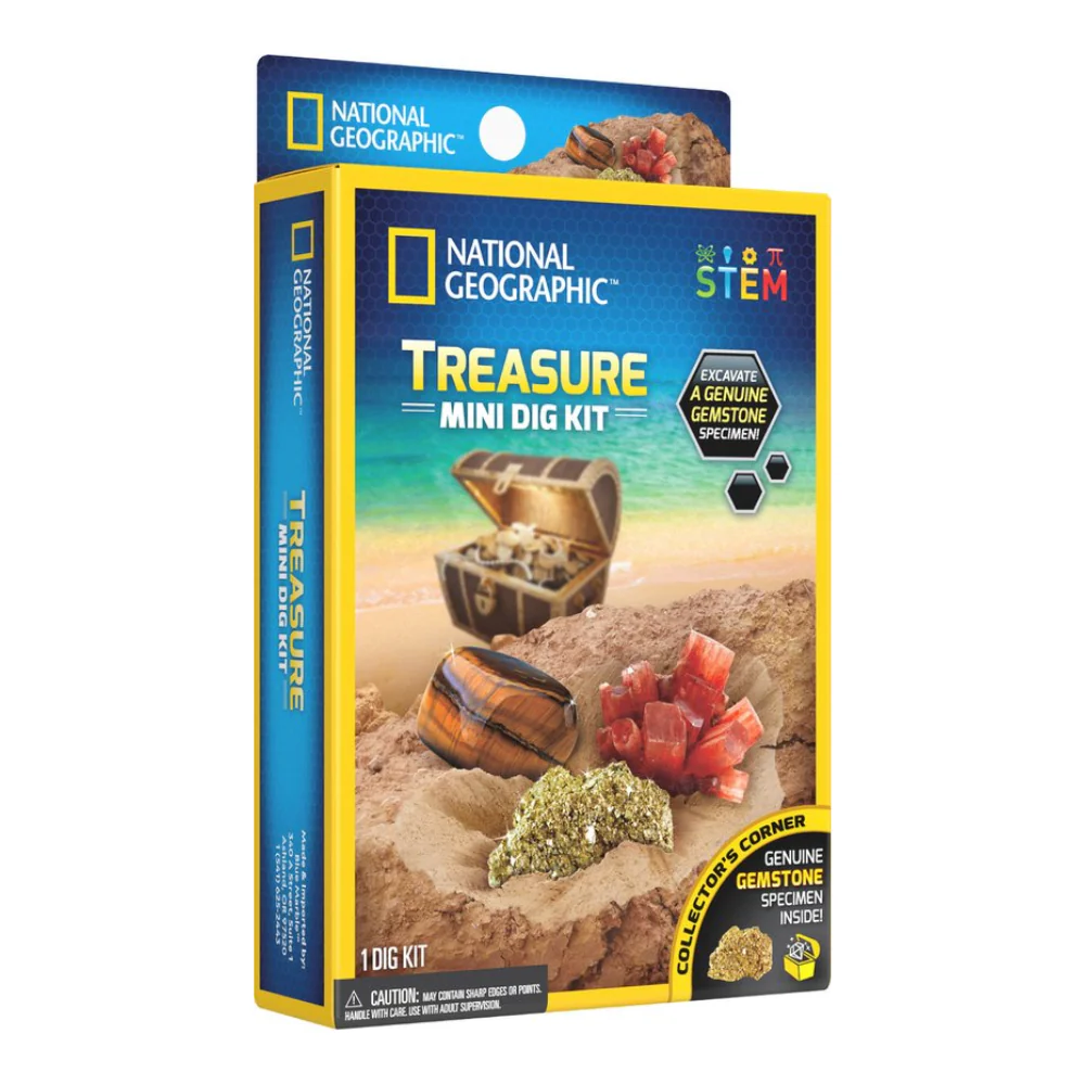 Treasure Mini Dig Kit - Nat Geo Kids Shop
